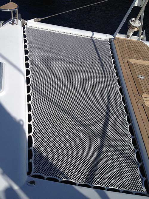 Multihull Nets | Catamaran Nets | Trampolines | ATN Sailing Equipment